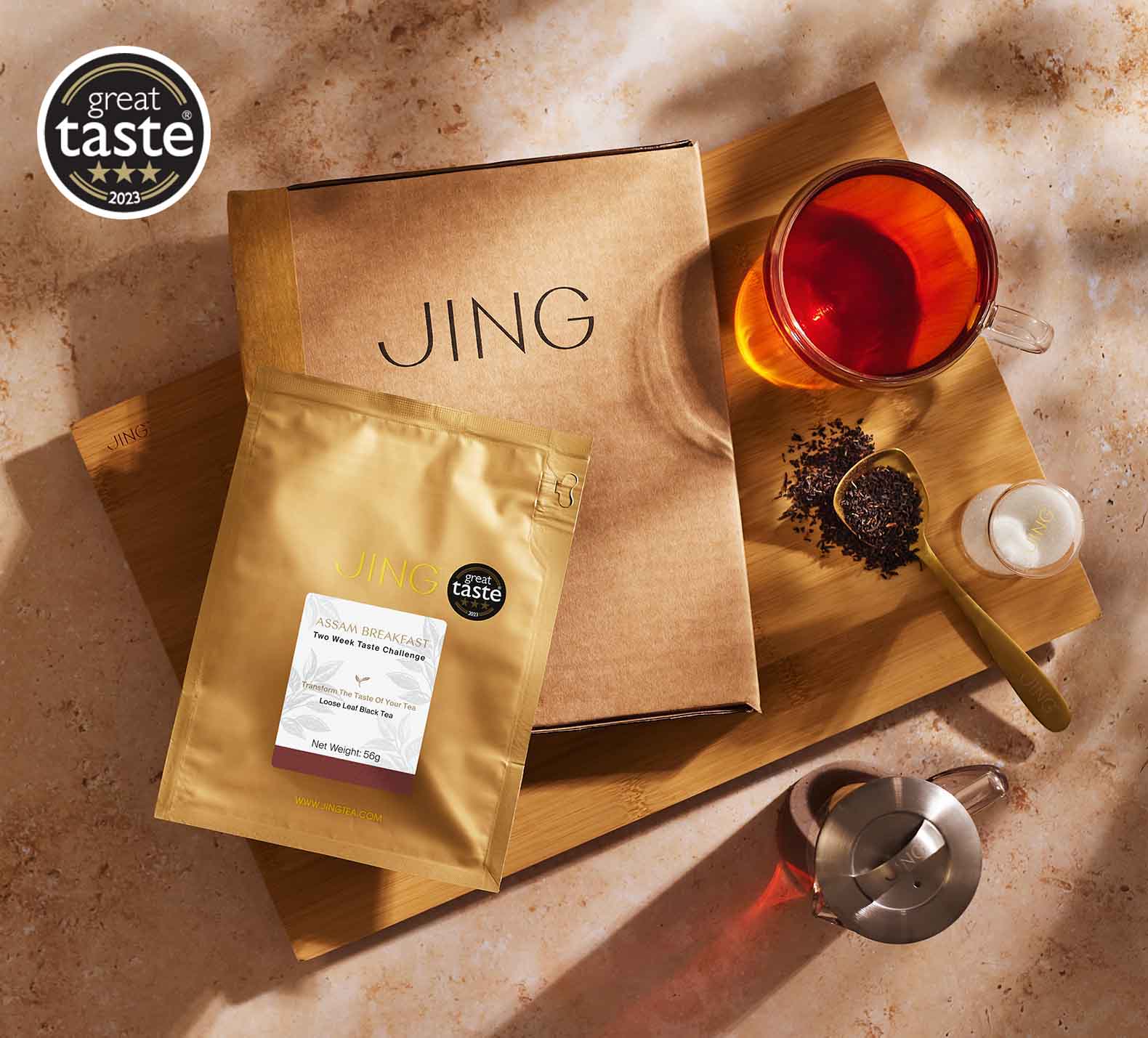 JING Assam Breakfast Sample Pack - Loose Tea – Jing Tea